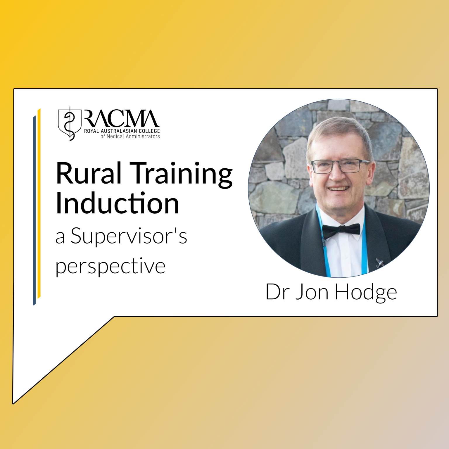 The Rural Training Experience - RACMA